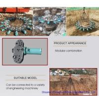 China Concrete Round Pile Head Cutter Hydraulic Pile Breaker for sale