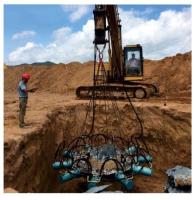 China Excavator Crane Mounted Hydraulic Concrete Pile Breaker Head Cutter for sale