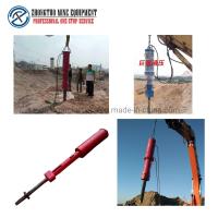 China Ultra Huge Rock Splitter Machine Mounted With Excavator for sale