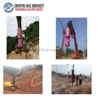 China Ultra Huge Rock Splitter Machine Mounted With Excavator for sale