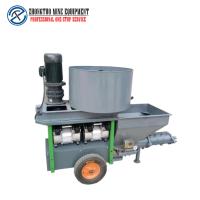 China Concrete Pump Mixed Cement Mortar Plaster Spray Machine for sale