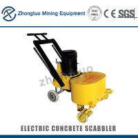 China Mobile Electric Concrete Scabbler Floor Grinder Machine 40t/h for sale
