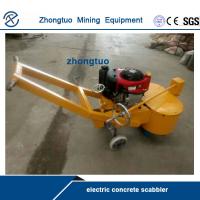 China Mobile Electric Concrete Scabbler Floor Grinder Machine 40t/h for sale