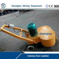 China Mobile Electric Concrete Scabbler Floor Grinder Machine 40t/h for sale