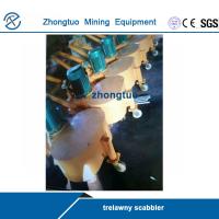 China Mobile Electric Concrete Scabbler Floor Grinder Machine 40t/h for sale