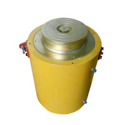 China Single-Acting Lock Nut Low Height Hydraulic Jack for sale