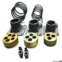 China 12.7 / 15.2 / 17.8mm Steel Wire Cable Tensioning Anchor Post Tension Mono / Multi Hole Anchorage for sale