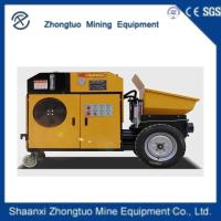 China Cement / Sand / Concrete Grouting Pump Concrete Pump With Concrete Mixer For Construction Projects for sale