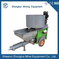 China Cement Wall Plastering Mortar Spraying Machine Grouting Pump Underground Drilling Machine for sale