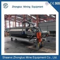 China Filter Press Conveyor Sludge Conveyor Plate Frame Filter Press for sale