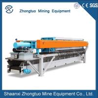 China Filter Press Conveyor Sludge Conveyor Plate Frame Filter Press for sale
