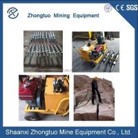 China Diesel Drive Mining Machine Hydraulic Stone Splitter High Pressure Oil For Simultaneous Directional Cracking Of Rock for sale