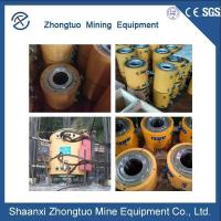 China High Strength Steel Hydraulic Stressing Jack System For Bridge Hollow Steel Strand Tensioning for sale