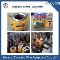 China High Strength Steel Hydraulic Stressing Jack System For Bridge Hollow Steel Strand Tensioning for sale