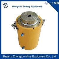 China Hydraulic Stressing Jack Professional Tensioning For Steel Strand Anchorage Rock Anchoring for sale