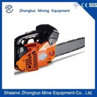 China Handheld Gasoline Engine Diamond Chain Saw For Concrete Stone Cutting for sale