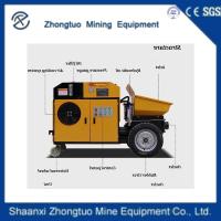 China Cement / Sand / Concrete Grouting Pump With Concrete Mixer For Construction Projects for sale