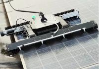 China automatic clean solar panels machine for sale