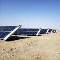 China Remote control crawler photovoltaic cleaning robot for sale