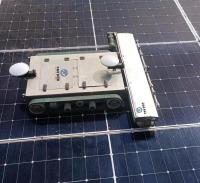 China Photovoltaic Cleaning Robot Remote Control Crawler Type Photovoltaic Cleaning Equipment Special Cleaning Robot For Power for sale
