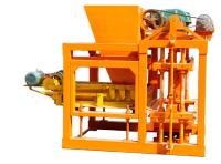 China 8.8kw Power Cement Brick Making Machine for 1-14 Bricks Molding Quantity Production for sale