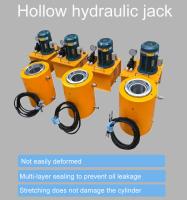 China Hydraulic Cylinder Hollow Jack 100 Ton 250 Ton 300 Ton 500 Ton Post Tension Hollow Ram Jacks for sale