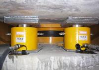 China 100 150 150 Ton High Tonnage Hydraulic Cylinder Jack Single Acting Lifting for sale