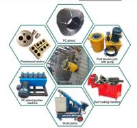 China Prestressing Concrete Construction PC Strand Pulling Equipment Strand Pusher Machine For Post Tension for sale