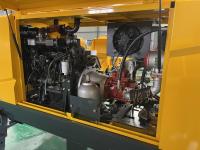 China Diesel Electric Concrete Transfer Pump 50-80 m3/h Productivity Simple and Convenient for sale