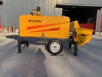 China Diesel Electric Concrete Transfer Pump 50-80 m3/h Productivity Simple and Convenient for sale