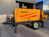 China Diesel Electric Concrete Transfer Pump 50-80 m3/h Productivity Simple and Convenient for sale