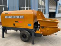 China Small Horizontal Fine Stone Concrete Transfer Pump Type 20 Hydraulic Secondary Structure Column Pump for sale