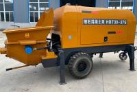 China Small Horizontal Fine Stone Concrete Transfer Pump Type 20 Hydraulic Secondary Structure Column Pump for sale