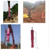 China Portable Hydraulic Rock Splitting Machine Silent Rock Splitting Rod For Ore Mining for sale