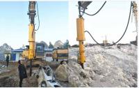 China Portable Hydraulic Rock Splitting Machine Silent Rock Splitting Rod For Ore Mining for sale