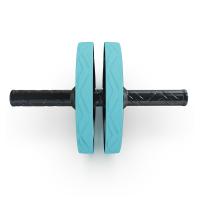 China 28.5CM Double Exercise Ab Wheel Cross Training Ab Roller Exercise Equipment ISO9001 for sale