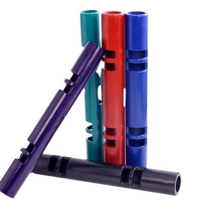 China 10KG 105CM VIPR Fitness Tube Gym Equipment Core Muscle Rubber Vipr for sale