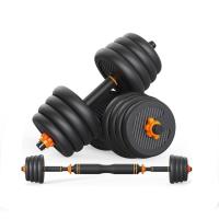 China 50KGS 51cm Cast Iron Dumbbells Set Adjustable Weight 20kg Kettlebells Equipment for sale