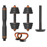 China 30KGS 33lb Unisex Dumbbell Weight Home Gym Barbell Set Adjustable ECO for sale