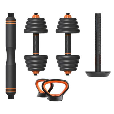 China 30KGS 33lb Unisex Dumbbell Weight Home Gym Barbell Set Adjustable ECO for sale