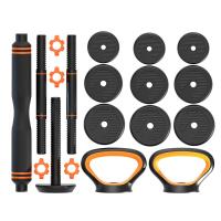 China 30KGS 33lb Unisex Dumbbell Weight Home Gym Barbell Set Adjustable ECO for sale
