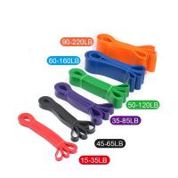 China Latex 2.08m 35lb Heavy Ankle Tube Resistance Bands For Arms Legs Training for sale