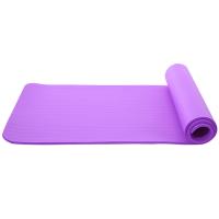 China NBR PVC 0.6CM 1CM Yoga Non Slip Large Exercise Mat For Home Workout Gym for sale