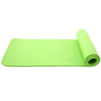 China NBR PVC 0.6CM 1CM Yoga Non Slip Large Exercise Mat For Home Workout Gym for sale