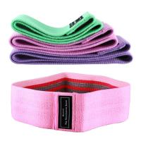 China 76CM 120LB Heavy Duty Resistance Band And Tube Glutes Training Glutes Training Fabric for sale