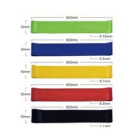 China 600MM 15LB 1.1MM Resistance Band And Tube Elastic Chest Expander Resistance Tube for sale
