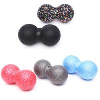 China EPP Facial Foam Massage Balls Peanut Gym Equipment 8 X 16CM Exercise Roller Balls for sale