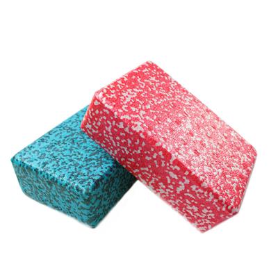 China 3 X 6 X 9 Inch High Density Yoga Blocks Brick And Strap Body Building for sale