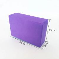 China 6 X 9in High Density Yoga Blocks Set Of 2 EVA Foam For Core Flexibility for sale