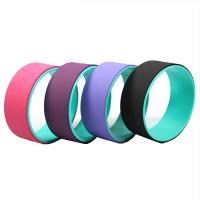 China 330MM 13cm Yoga Exercise Wheel Balance Training Neck Stretch Gym Fitness Cork Set for sale